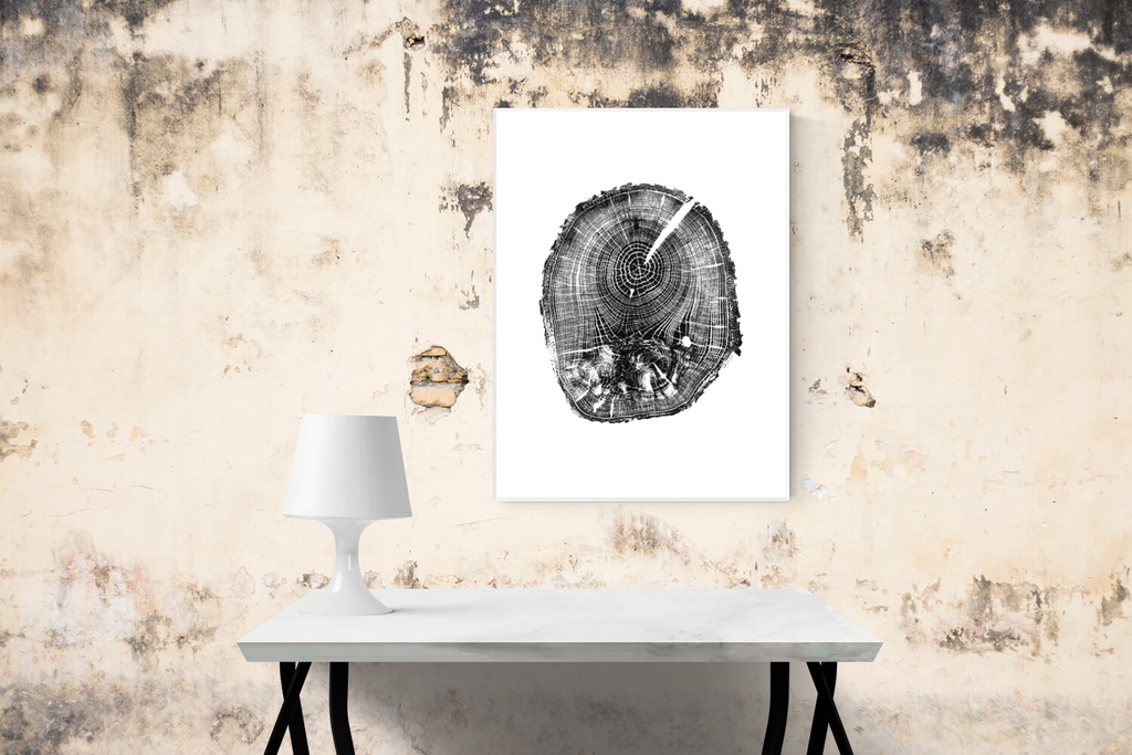 Red Oak, 18"x24" unframed, block #11 – Timber Wood Prints